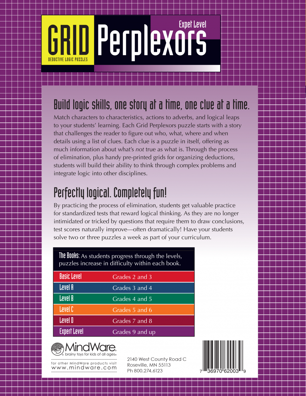 The STEAM Room » Grid Perplexors: Expert Level