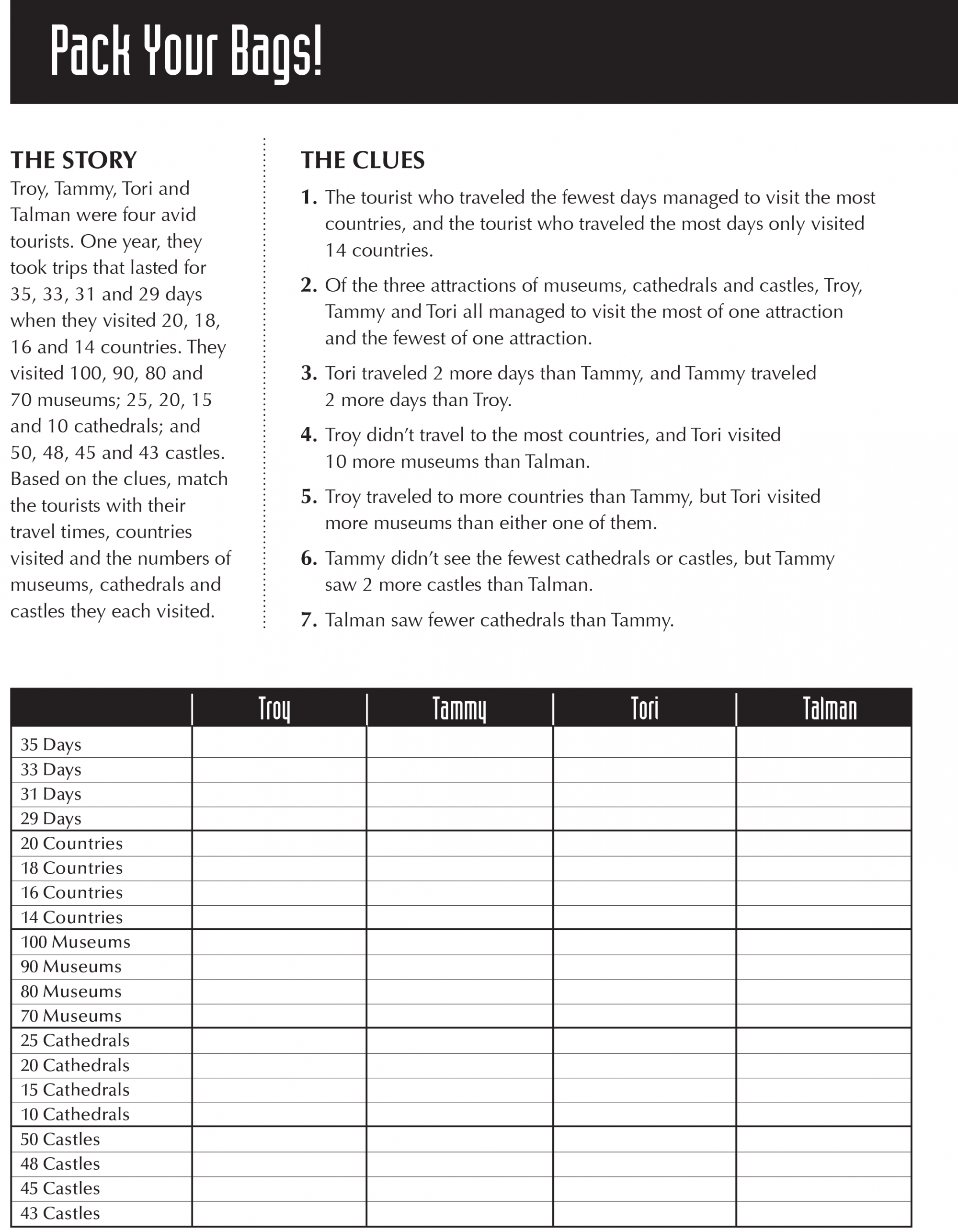The STEAM Room » Grid Perplexors: Expert Level