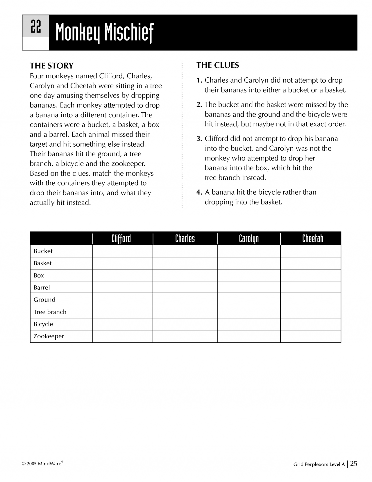 The STEAM Room » Grid Perplexors: Level A