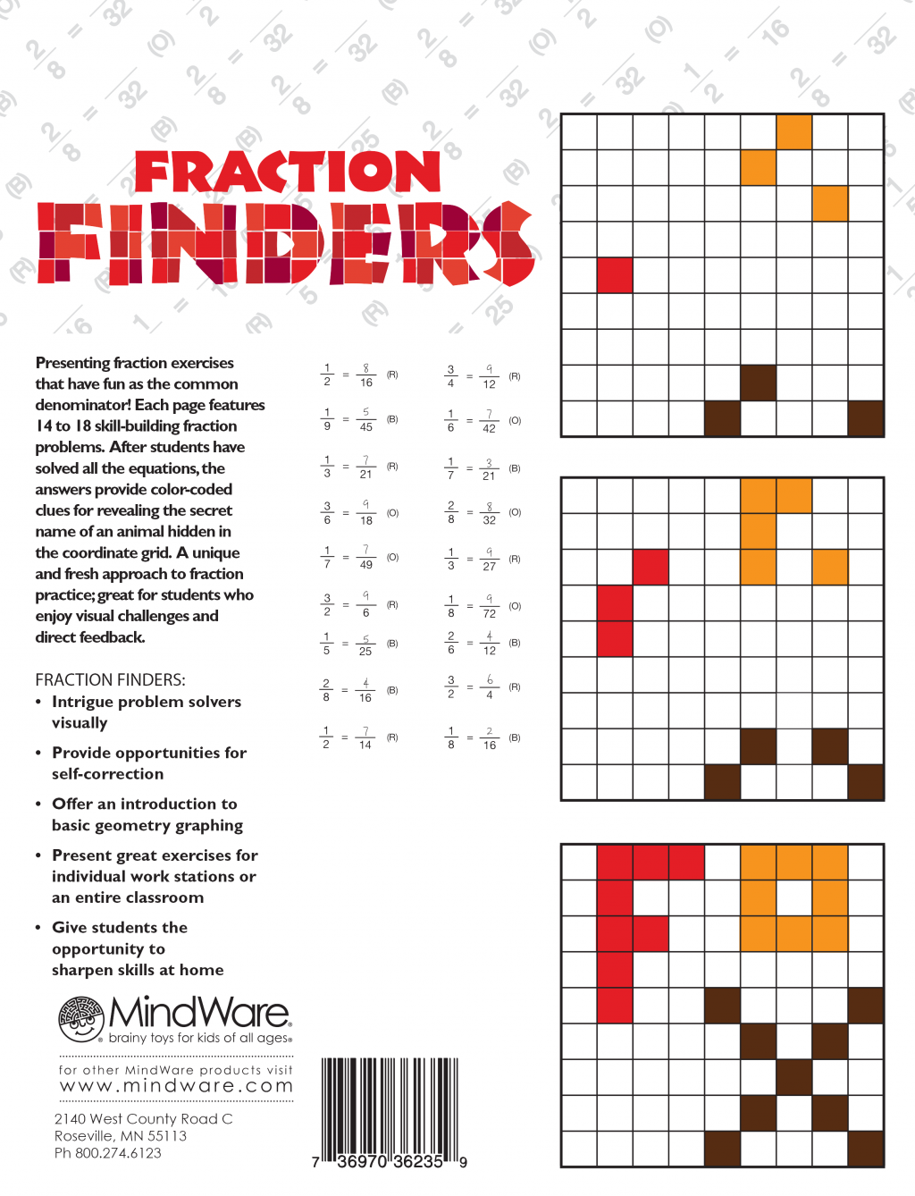 The STEAM Room » Math Mosaics: Fraction Finders