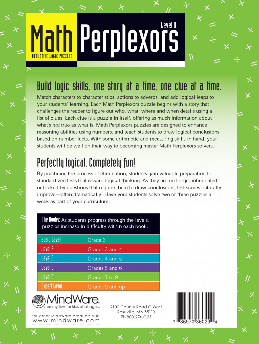 The STEAM Room » Math Perplexors: Level D