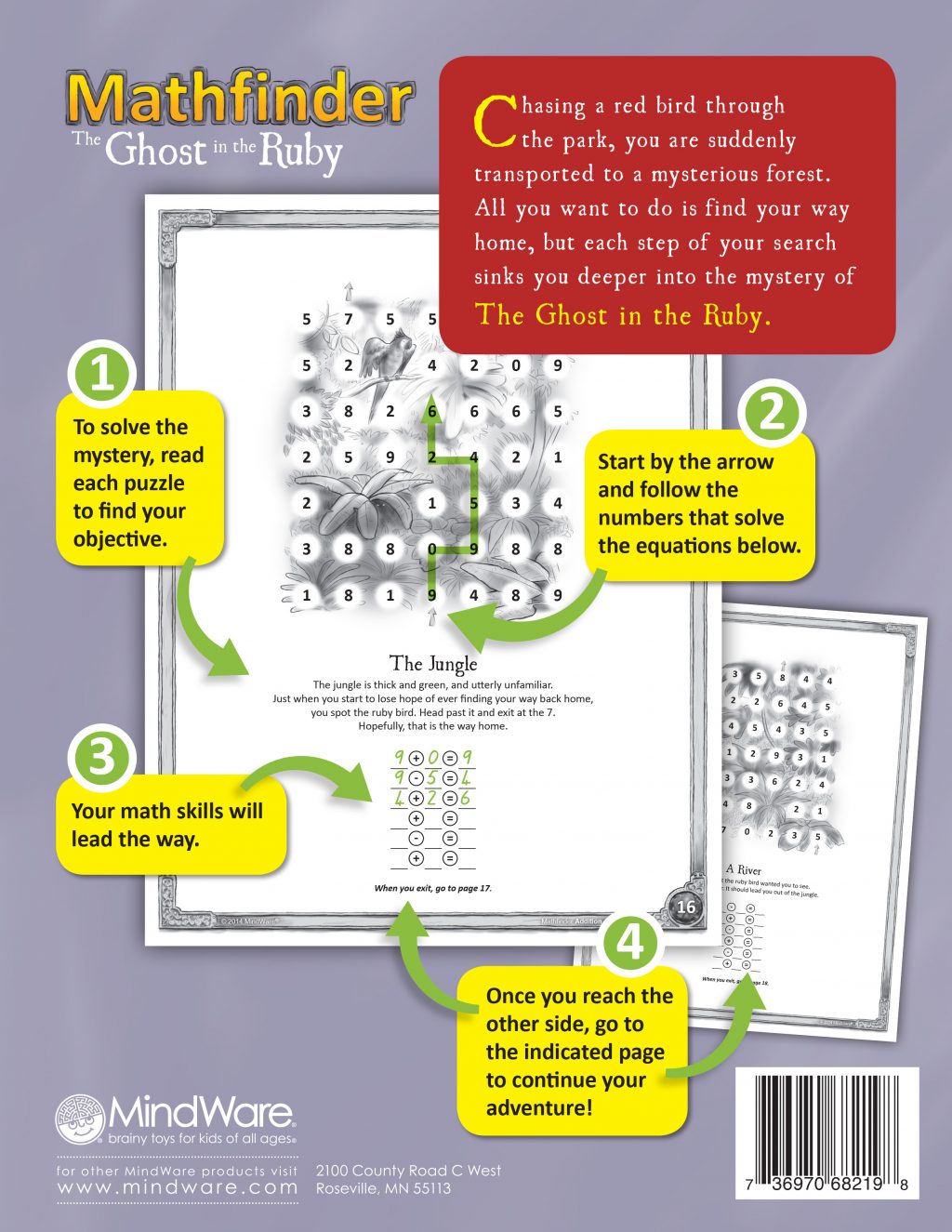 The STEAM Room » Mathfinder: The Ghost in the Ruby (beginner addition/subtraction)