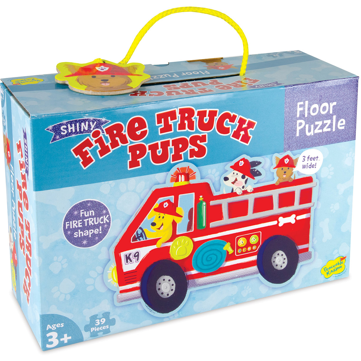 The STEAM Room » Fire Truck Floor Puzzle