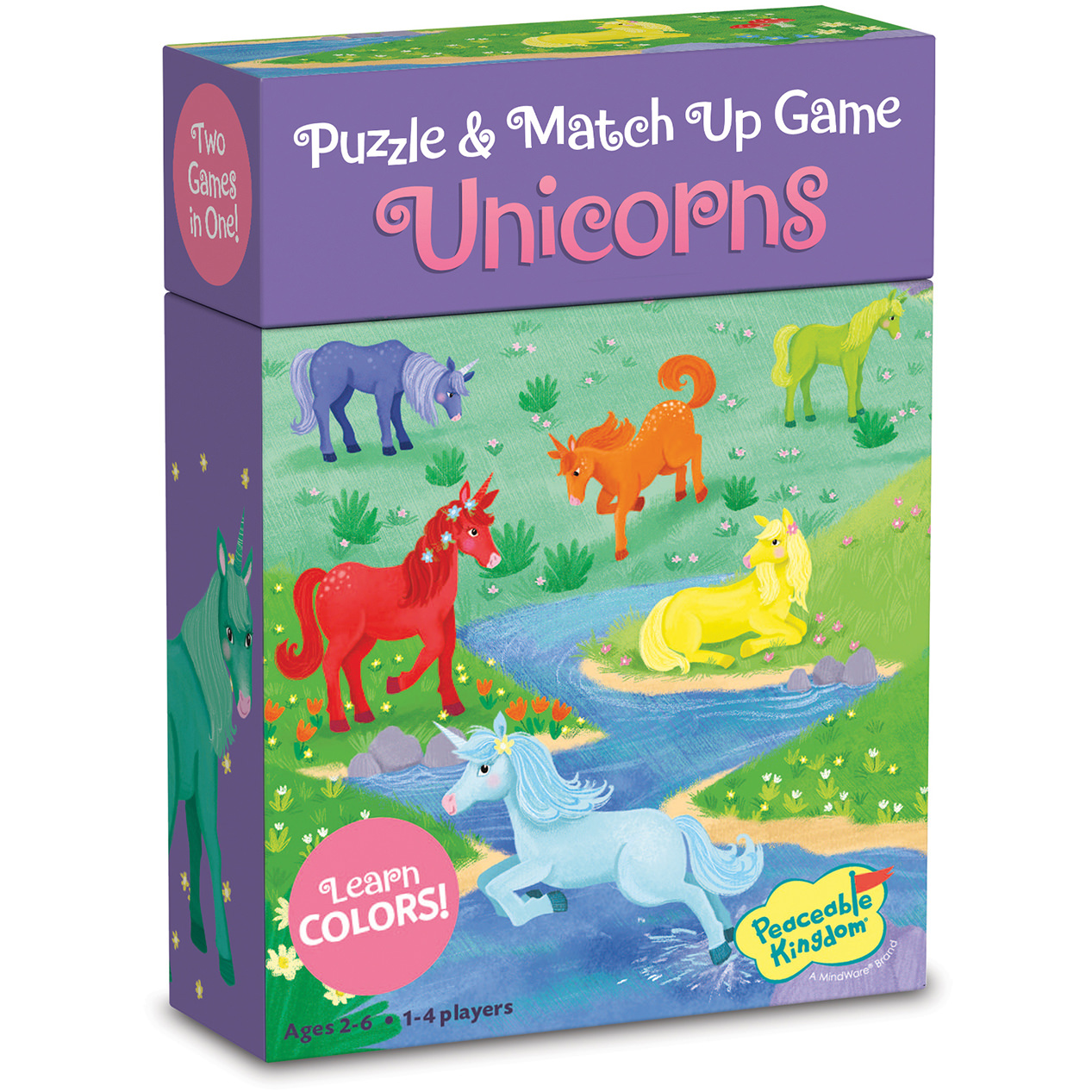 The STEAM Room » Match Up Game & Puzzle: Unicorns